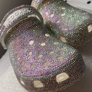 CROCS | Shoes | Custom Crocs I Do Any Color Shoe Crystal | Poshmark